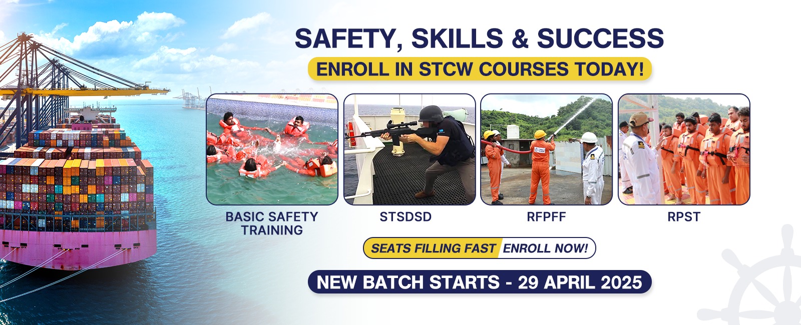 Best Merchant Navy Courses after 10th & 12th | DG Shipping Approved Courses